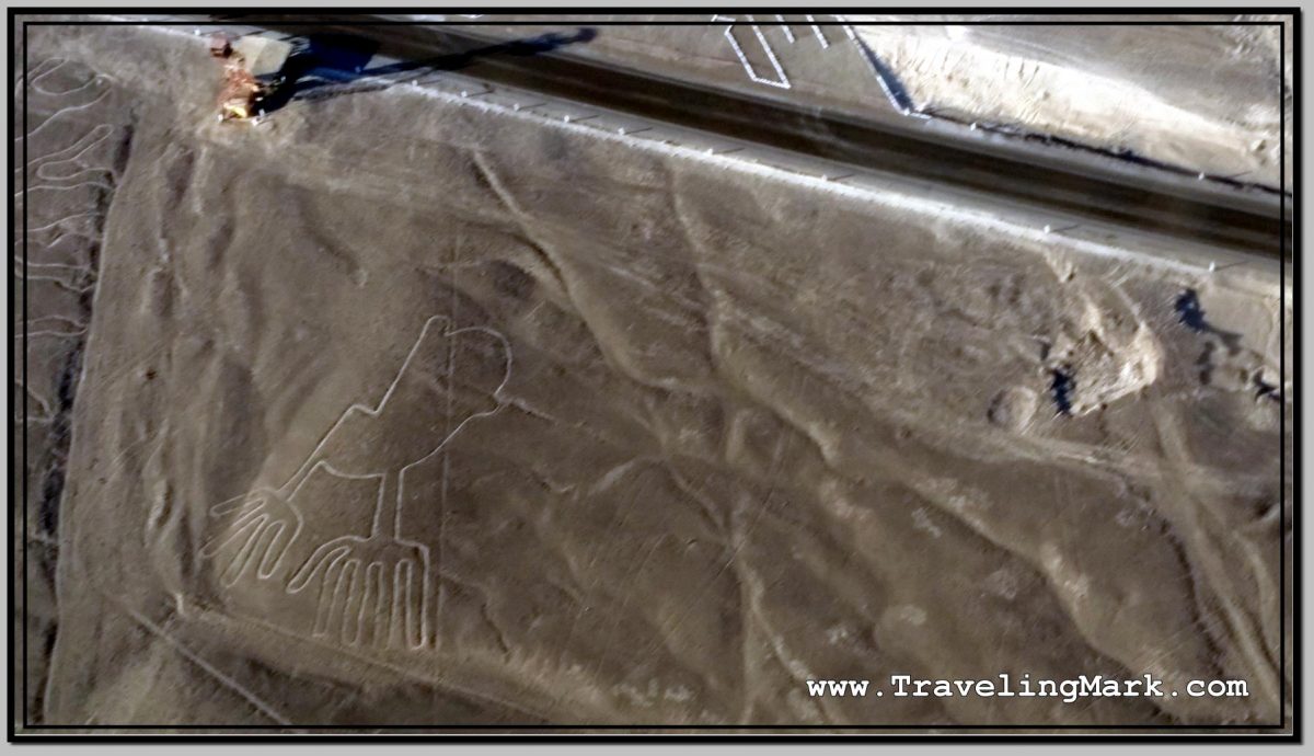 Photo: Nazca Image Hands (Manos) Is Next to PanAmerican Highway ...
