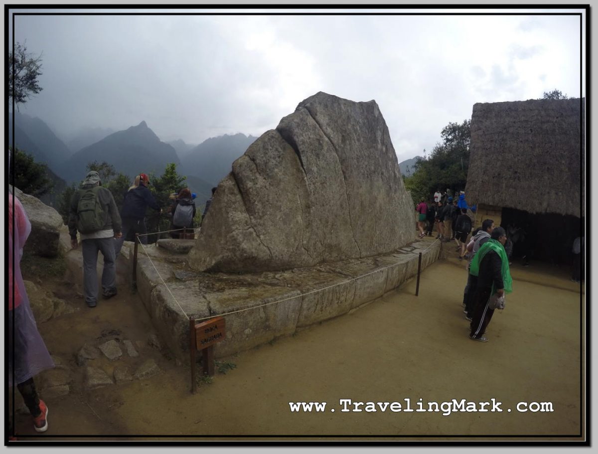 Roca Sagrada – Sacred Rock at Machu Picchu – Traveling Mark